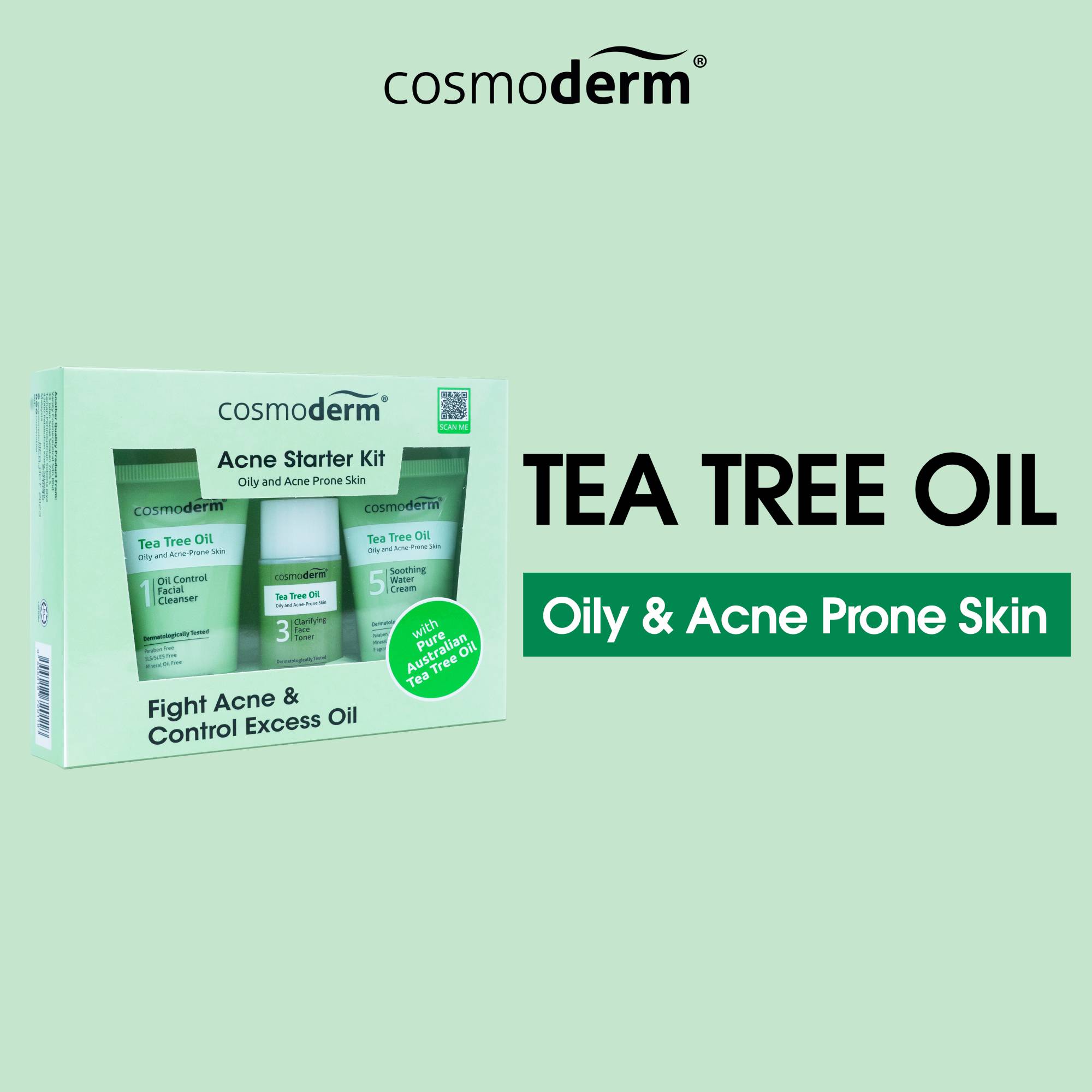 Tea Tree Oil Acne Starter Kit (20ml)